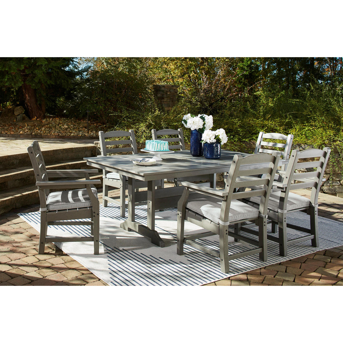 7 piece outdoor table and chairs store