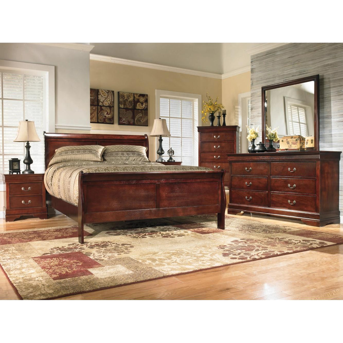 Sleigh bed style store